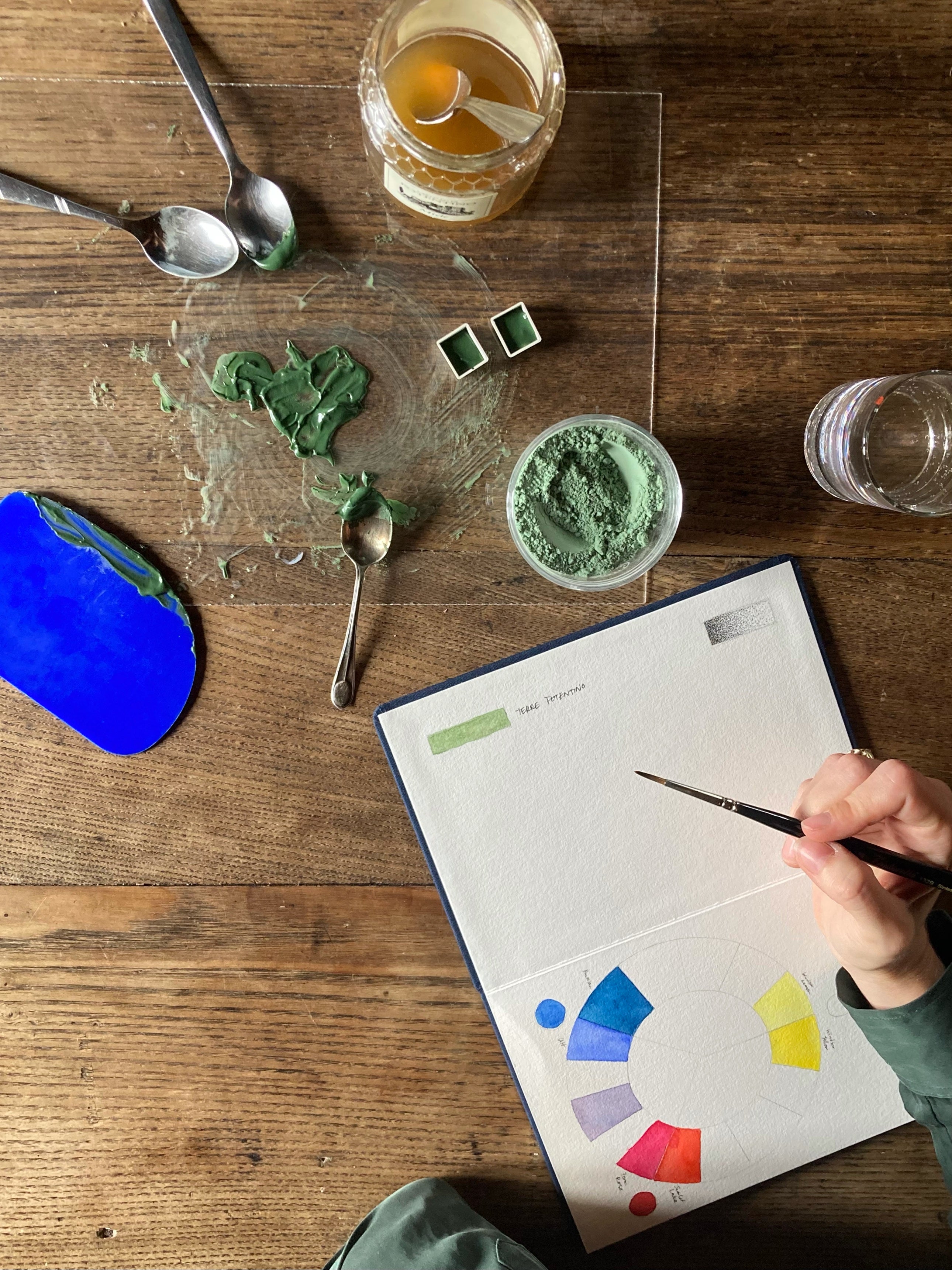 Watercolour Making Course with Karen Bergman September 2025 – Castello ...