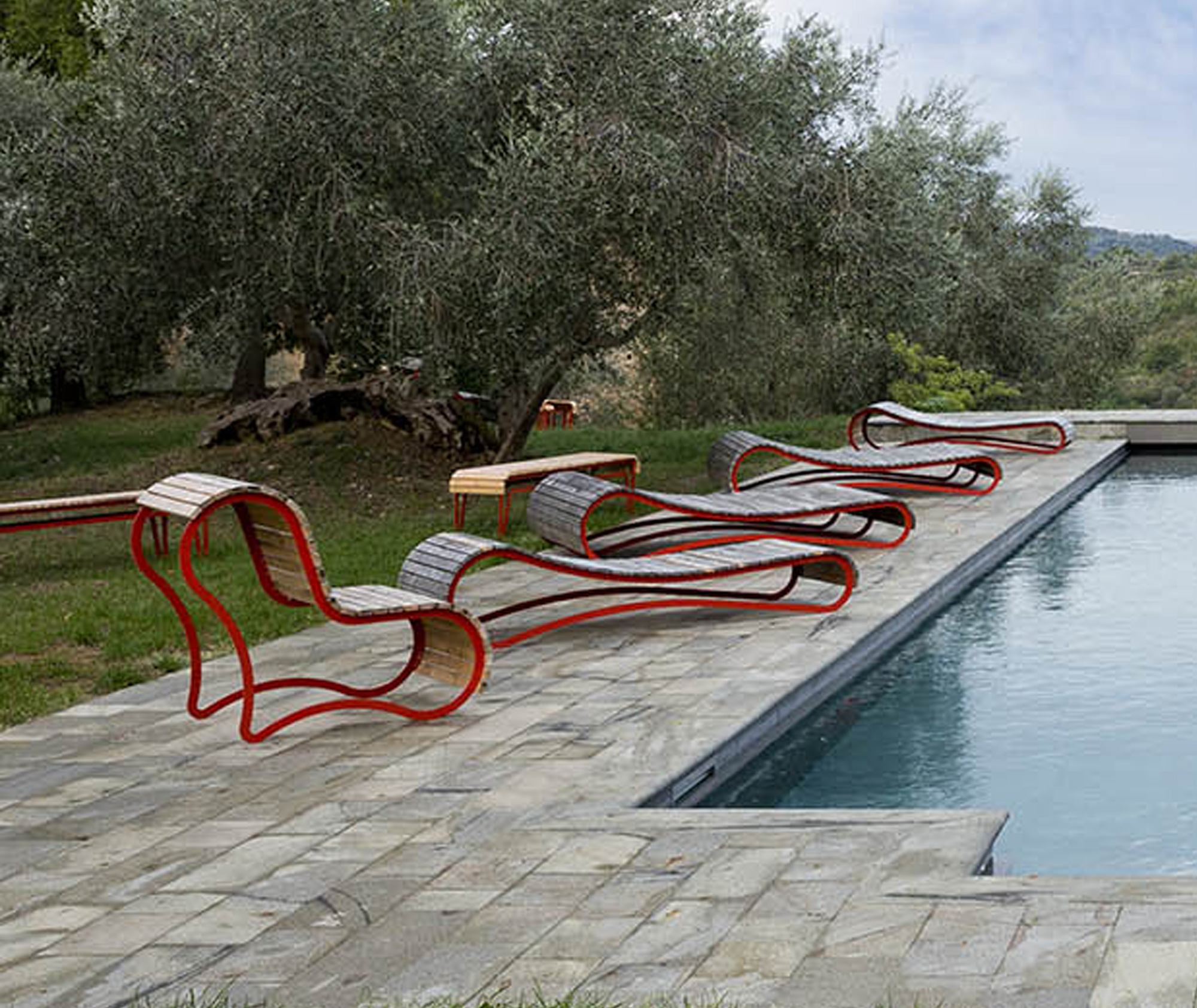 Single Heart Bench – Castello di Potentino